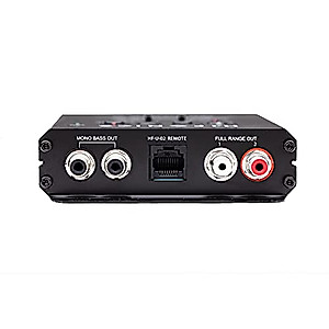 Hifonics BXiPro3.0 Processor (Black) - Digital Bass Enhancement Processor, Dash Mount Remote Control Included, Compact Design