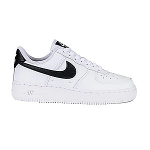 Nike Womens WMNS Air Force 1 '07 OG BLK,White Women Size 8