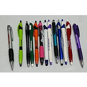 DG Collection (5lb Box Approx. 200-250 pens) Assorted Retractable Ballpoint Pens Office Ink Pen Supplies Big Bulk Lot