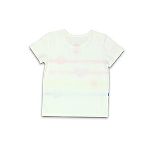 Isaac Mizrahi Loves Sesame Street Elmo Toddler Baby Short Sleeve T-Shirt Tee (2T, White)