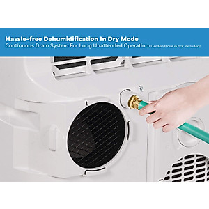 Honeywell Home MN10CESWW Environmental Appliance, Rooms Up To 350-450 Sq. Ft, White