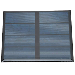Mini Small Solar Panel, 2Pcs Polycrystalline Silicon Diy Battery Charger Kit 0.6W 2V for Small Dc Batteries for Low Power Devices