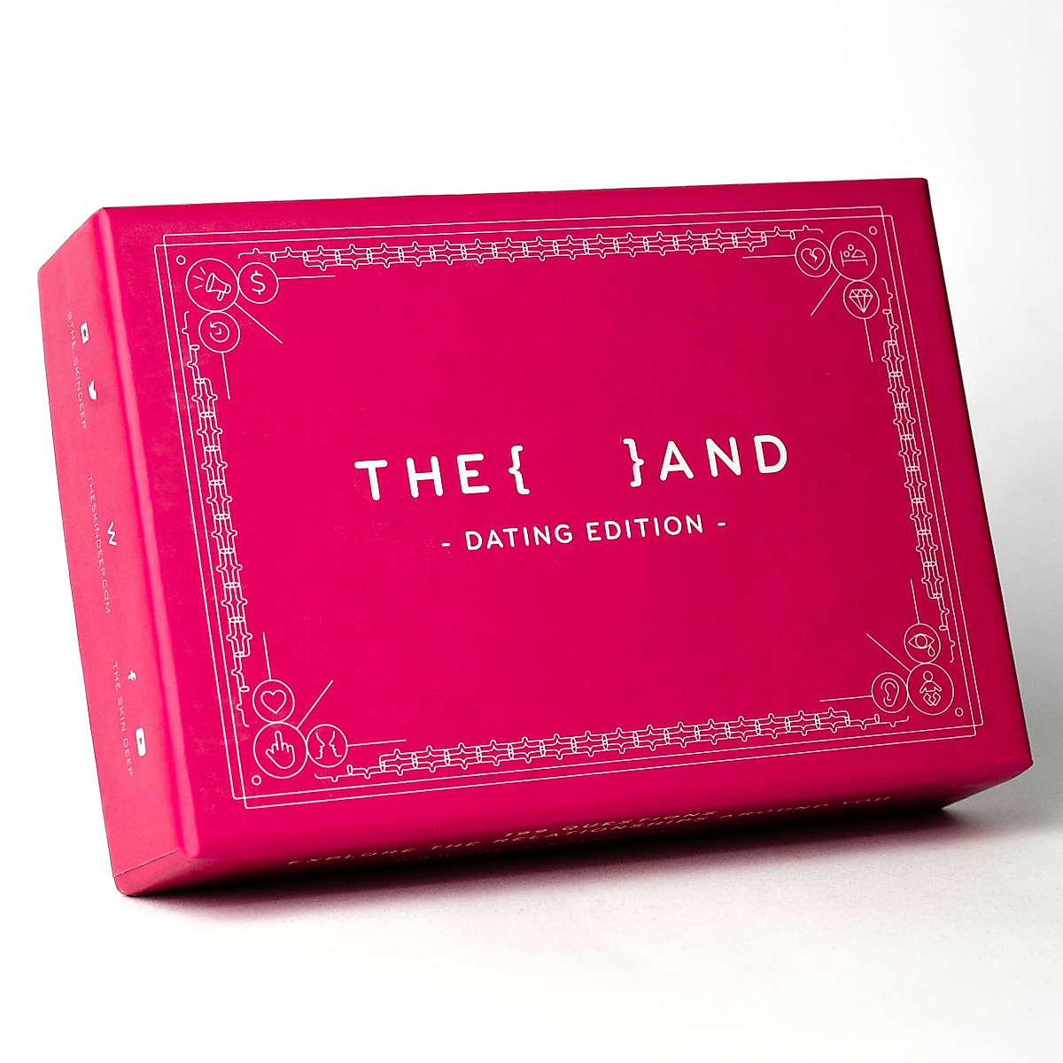 {THE AND} Dating Edition - 199 Thoughtful Conversation Cards for Dating Couples - Questions to Get to Know Your New Person & Create Connections - Fun Date Night Card Game for Adults by The Skin Deep