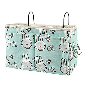Bedside Caddy/Bedside Storage Bag Hanging Organizer for Bunk and Hospital Beds,Dorm Rooms Bed Rails,Can be Placed Glasses,Books,Mobile Phones,Keys ,daily supplies (E-style)
