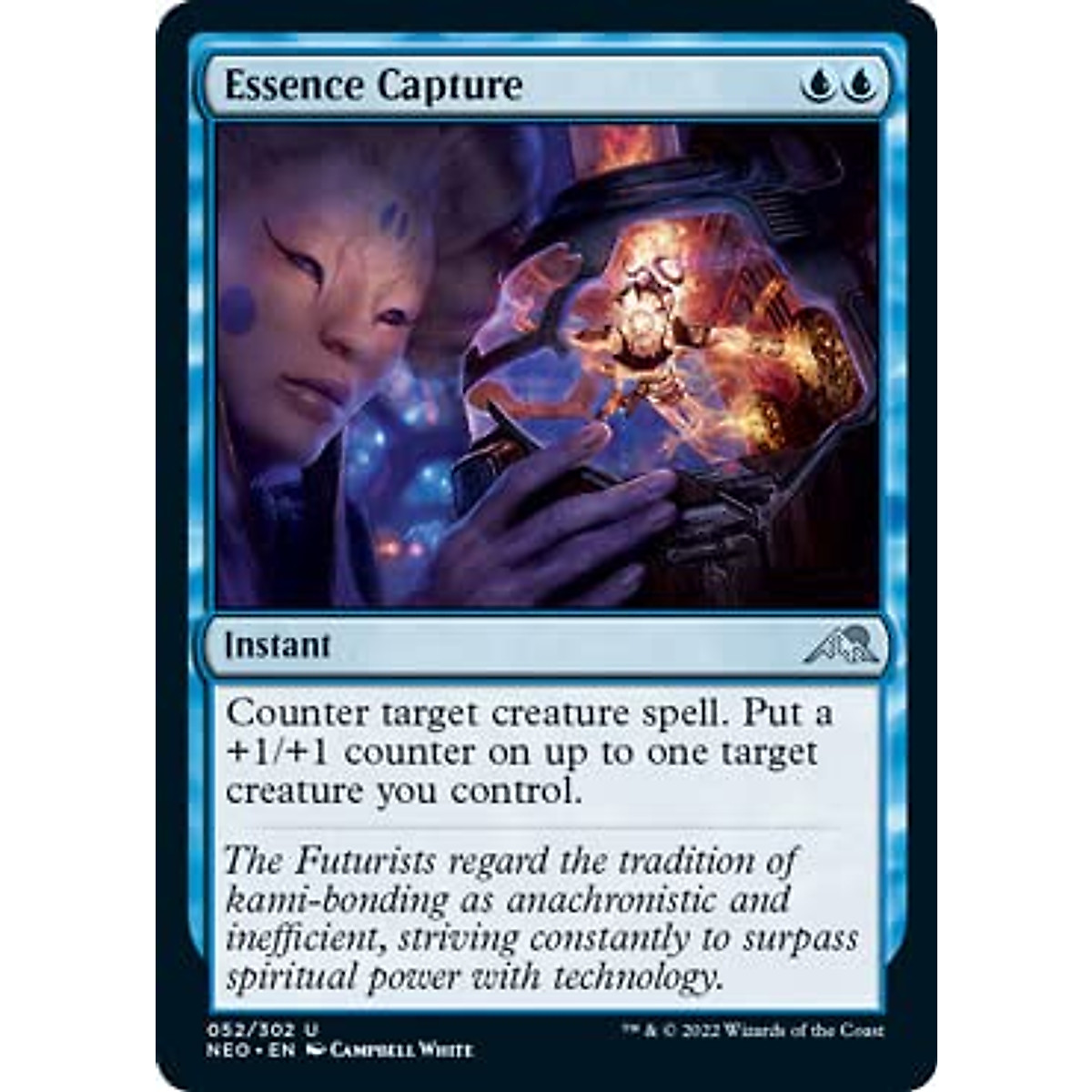Magic: the Gathering - Essence Capture (052) - Kamigawa: Neon Dynasty
