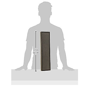 Nispira FLT5000 True HEPA Filter Replacement Compatible with GermGuardian Air Purifier AC5000, AC5000e, AC5250pt, AC5350b, AC5350bca, AC5350w, AC5300b, and Lowe’s Idylis IAP GG 125, 1 Pack