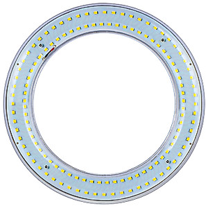 THECOSKY T9 LED Circline Light Bulb, 8 Inch 1700LM LED Circular Light, 12W Clear Cover 6500K Daylight Replacement for FC8T9/CW 22-Watt Fluorescent Circular Bulb (6500K, 8")