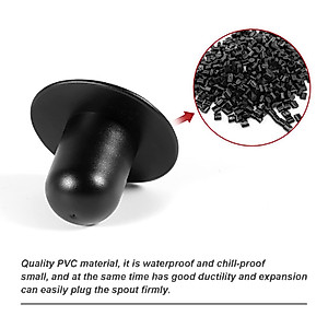 Swimming Pool Pump Strainer Hole Plug for INTEX Pools Ground Swimming Plug Wall Plug Stopper (4)