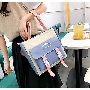 5Pcs Accessories Backpack with Pin & Set Cute Backpack Kawaii Backpack School Bags for Teen Girl