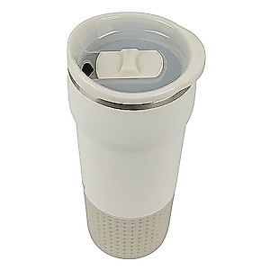 Pelican Hydration Pelican Cascade™ 22 oz Vacuum Insulated Tumbler - Recycled Stainless Steel Double Wall Travel with Dual Lid, Powder Coated Insulated Coffee Mug For Hot Cold Drinks, Linen
