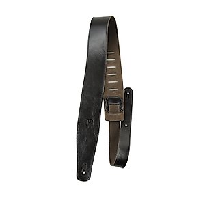 Perri's Leathers Ltd. - The Africa Collection - Adjustable Strap From 41″ to 56″ for Electric, Acoustic, Bass Guitar - The Africa Collection - Black (AFR25-6874)