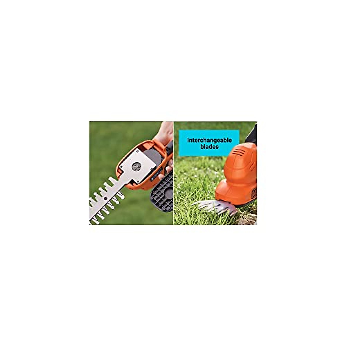 BLACK+DECKER 20V MAX* POWERCONNECT 3/8 in. Cordless Shear Shrubber Kit (BCSS820C1)