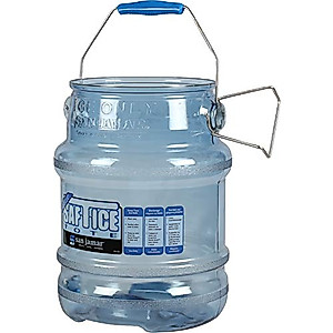 San Jamar Shorty Saf-T-Ice Commercial Ice Tote, 5 gal, (1 Pack)
