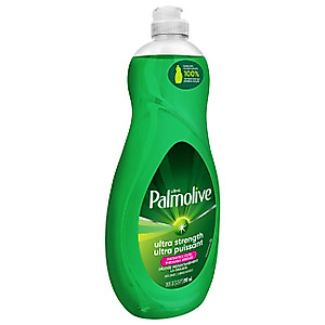 Palmolive Ultra Strength Liquid Dish Soap, Original Green, 20 Fluid Ounce(Packaging May Vary)