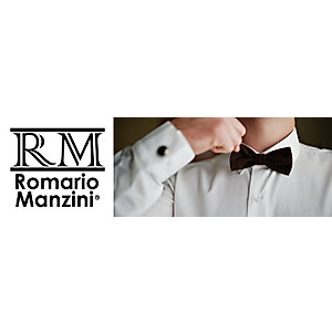Romario Manzini Solid Light Sage Green Color Men's Pre-Tied Bow Tie