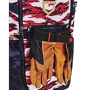 Under Armour Unisex-Adult Utility Baseball Backpack Print, (411) Midnight Navy/Midnight Navy/Metallic Gold, One Size Fits All