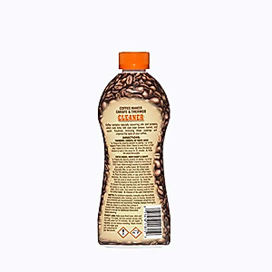 Bar Keepers Friend Coffee Maker Cleaner (12 oz) - Removes Oily Residue, Tannins and Stains - For Single-Cup and Automatic Drip Coffee Makers and Espresso Machines