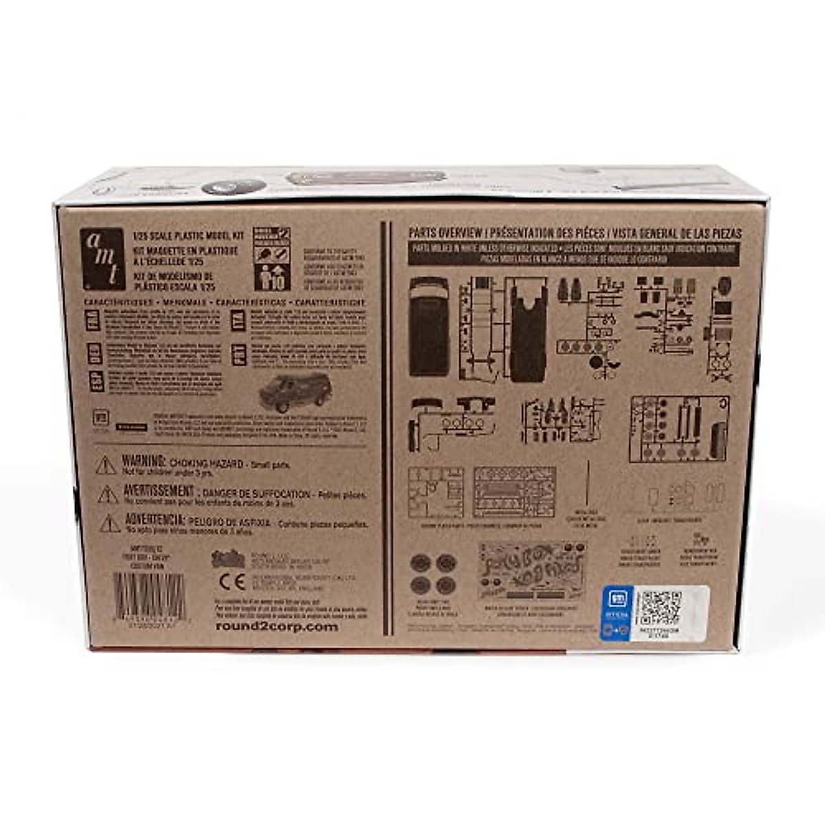 AMT 1975 Chevy Van Foxy Box 1:25 Scale Model Kit