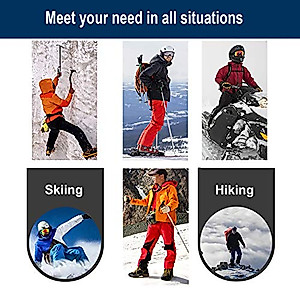 LANVO Running Gaiter Mask, Large Fleece Neck Gaiter for Men & Wowen, Winter Neck Warmer for Skiing, Hiking, Snowboard, Cycling, Fishing and Outdoor Sports