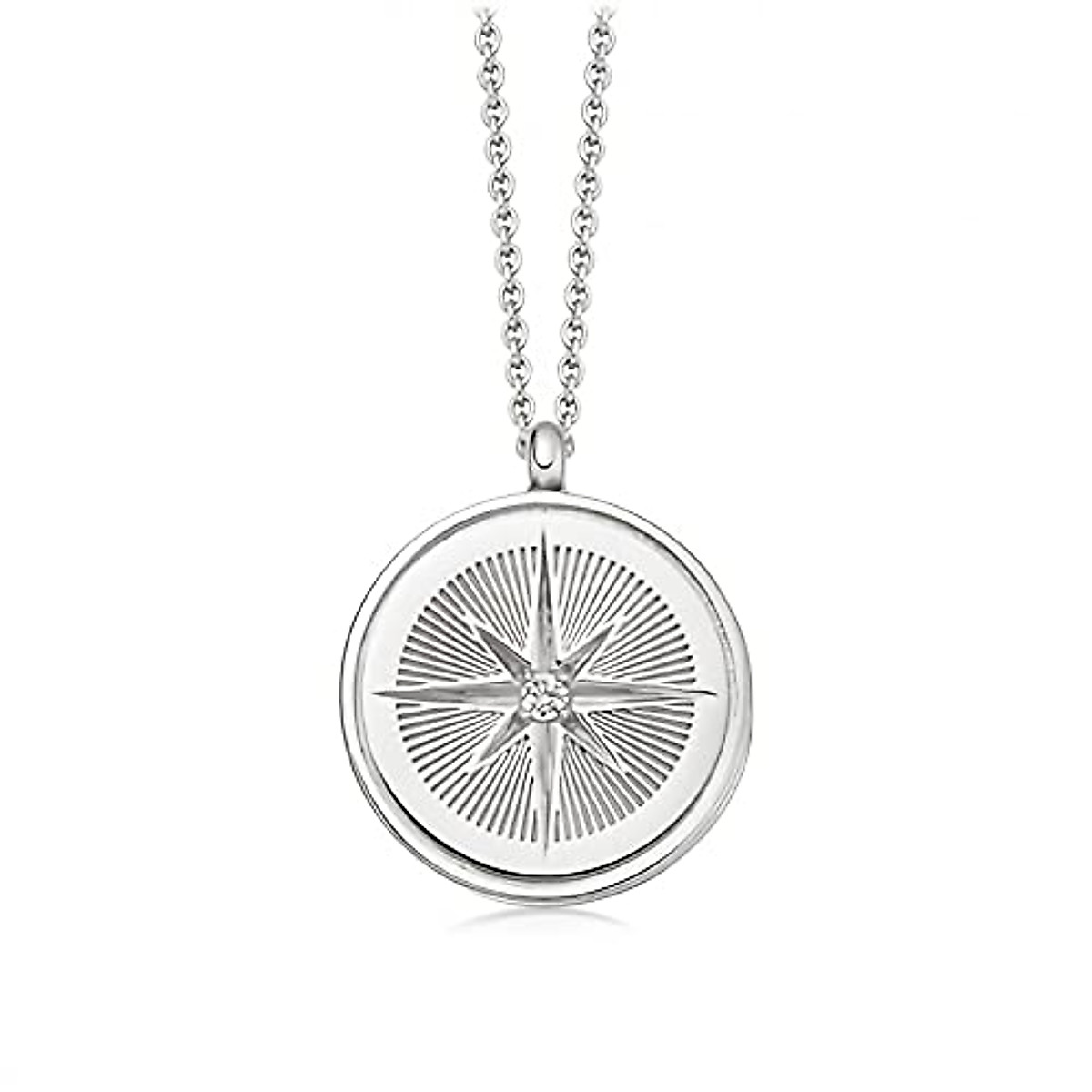 Locket Necklace personalized necklaces for women lockets for women that hold pictures necklace Celestial Compass photo necklace personalized locket Sterling Silver Custom Jewelry Personalized Locket Necklace