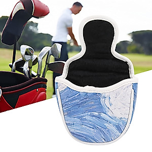 Mallet Cover Painted Mallet Headcover Mallet Putter Headcover