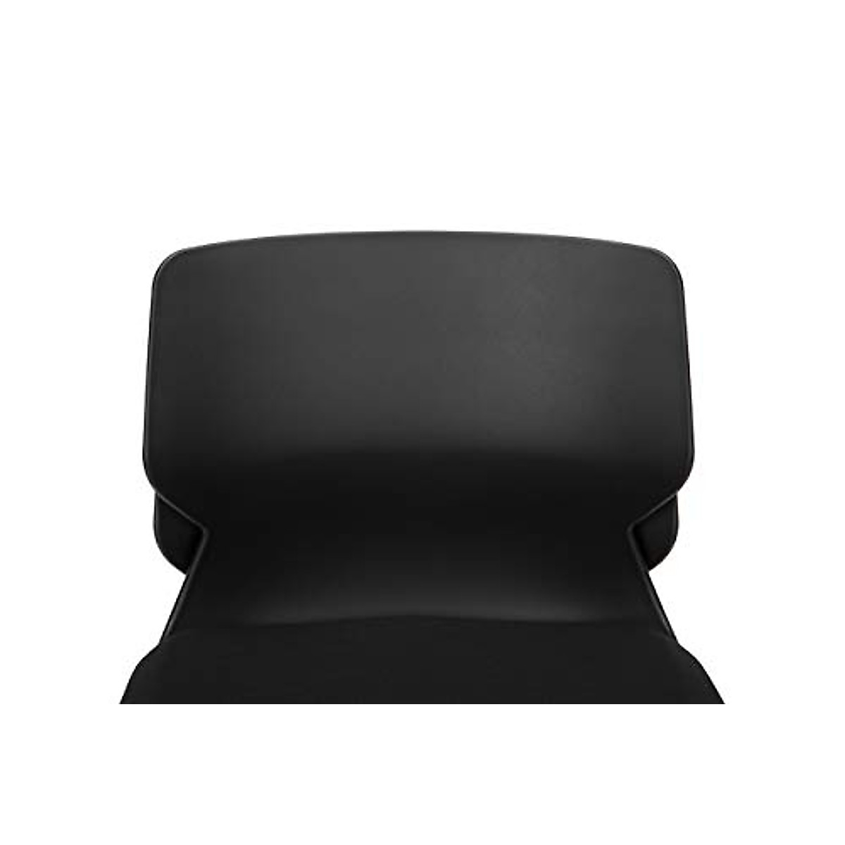 HON Basyx Contempo Guest Stool, 2 Pack, Black/Black