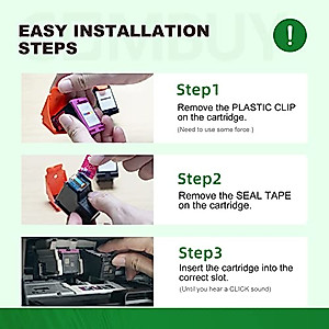 PG-240 XL/CL-241 XL Ink Cartridges Remanufactured Replacement for Canon 240XL 241XL 240 XL 241 XL Ink Cartridge for Pixma MG3620 TS5120 MG2120 MG3520 MX452 MX512 (1 Black, 1 Tri-Color)