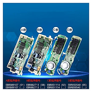 GORMEL Drum Washing Machine Main Board Display Board WD-L51ANF20 EBR88910701 EBR85111482 (Color : Single Control Board)