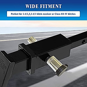 Vanguard Extended Lenght 3" Steel Premium 5/8" Hitch Lock Pin for 2" Receivers