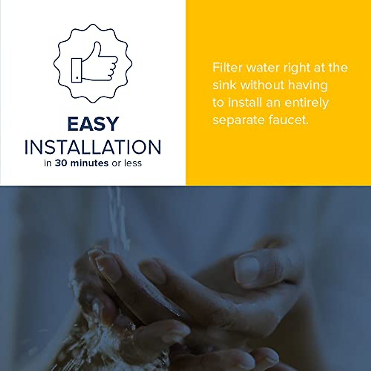 Filtrete Standard Under Sink Quick Change Water Filtration System 3US-AS01