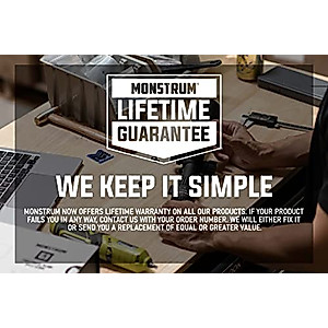 Monstrum P330-B Marksman 3X Prism Scope | Circle Dot Reticle