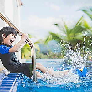 3 Pcs Pool Fountain Jet Adjustable Waterfall Pool Fountain Spray Above Inground Swimming Pool Waterfall Sprayer Flower Flower Pond Fountain Nozzle Accessories