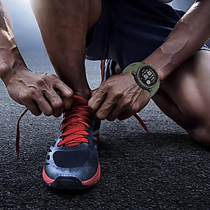 Sport Band Compatible with Garmin Instinct/Instinct 2, Silicone Adjustable Replacement Watch Band Strap for Garmin Instinct 2 Solar/Tide/Tactical (White)