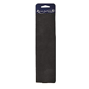 Suede Trim Piece 8-1/2"X11"-Black