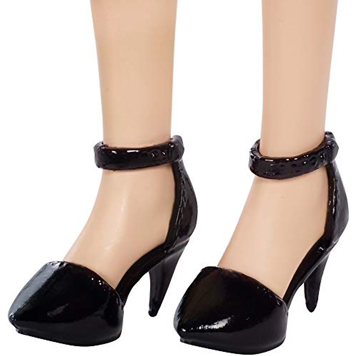 Barbie Fashionistas Doll with Green Streaks in Long Brunette Hair, Wearing Glittery Tank Dress and Accessories, for 3 to 7 Year Olds