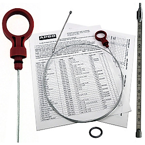 Transmission Fluid Dipstick - Tool - | Compatible with Chrysler Jeep Dodge VW Vehicles. | W/Instructions + Cap O-Ring | Automatic Trans: 8863B, 9336,42RLE, NAG1, 62TE 2.7 3.5 3.6 3.7 5.7 6.1 6.4