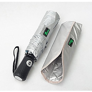 umenice UPF 50+ UV Protection Travel Umbrella Ultra Light Weight Pink