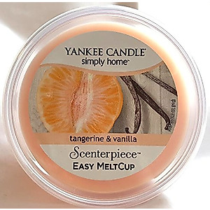 Yankee Candle Tangerine & Vanilla Scenterpiece Easy MeltCup 1 melt cup 2.2oz