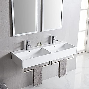Wall Mount Bathroom Sink 40" (48" x 16")