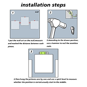 KiteChaser 3 Pieces Elephant Bathroom Decor Wall Art Set Black and White Cute Elephant in Bathtub with Sunflower on Wooded Backdrop African Animals Pictures Canvas Print for Baby Living Room Nursery