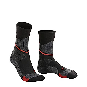 FALKE Women Standard SC1 Cross Country Knee Length W 1 Pair, Black (Black-Mix 3010), 8-9