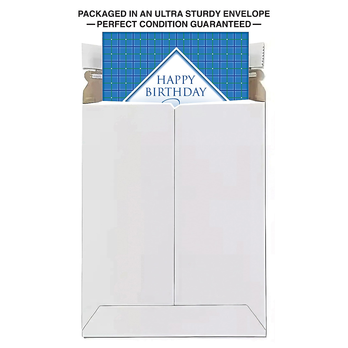 Chuck's Card-O-Rama - Son Birthday Card - MADE in USA - Excellent Card Stock, Envelope Included - 5" x 7.75" - Packaged in Extra Sturdy Mailer - 95584 - Perfect Greeting Card