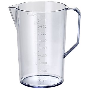 Bamix 1000ml Graduated BPA-Free Blending Pitcher with Handle Jug – Practical and Durable Container – Perfect Accessory to Immersion Blenders – Freezer, Microwave, and Dishwasher Safe
