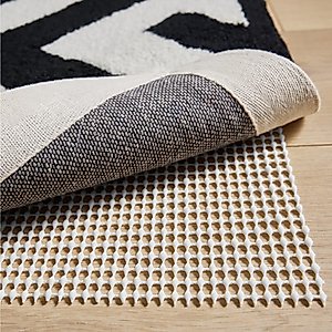 Gorilla Grip Extra Strong Rug Pad Gripper, Grips Keep Area Rugs Safe and in Place, Thick, Slip and Skid Resistant Pads for Hard Floors Under Carpet Mat Cushion and Hardwood Floor Protection 3x5 FT
