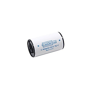 LAMPVPATH (Pack of 6) C Battery Adapter, AA to C Battery Adapter Converter Spacer, C Size Battery Adapter