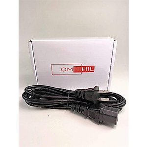 [UL Listed] OMNIHIL 8 Feet Long AC/DC Power Cord Compatible with IROBOT ROOMBA i3+