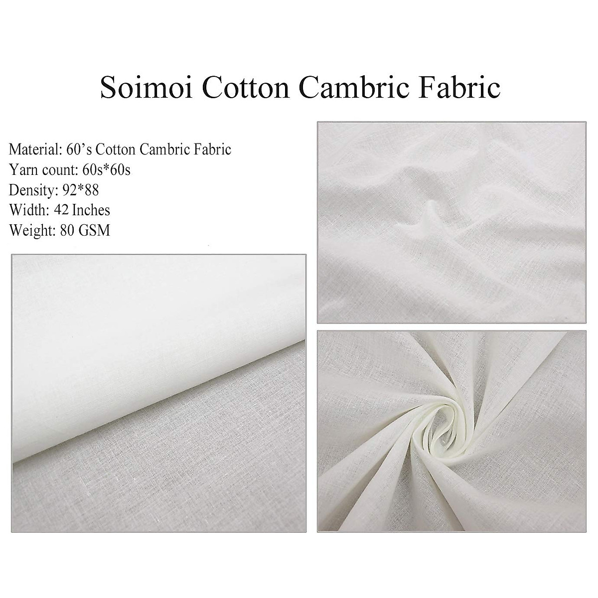 Soimoi Cotton Cambric Green Fabric - by The Yard - 42 Inch Wide - Hummingbird, Leaves & Flower Floral Textile - Playful and Delicate Fusion for Stylish Creations Printed Fabric