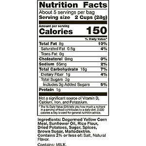 Old El Paso Fiesta Twists, Cinnamon Churro, Crispy Corn Snacks, 5.5 oz