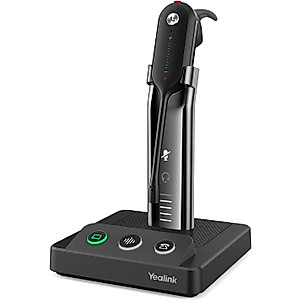 HWUSA Yealink WH63 Convertible UC DECT Wireless Headset with Charge Stand