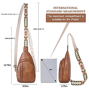 CLUCI Crossbody Bag Bundles with Small Backpack